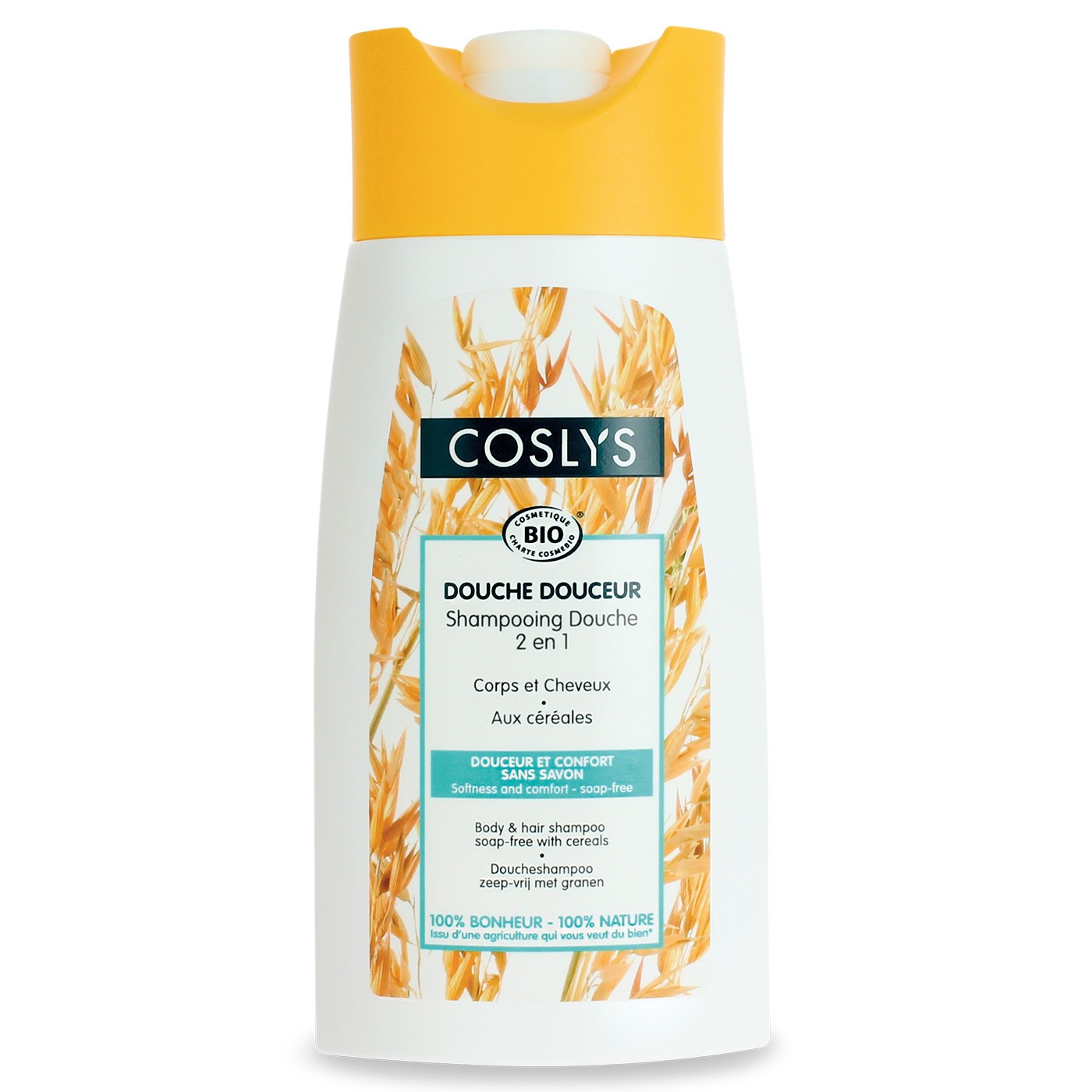 Champú & Gel de Ducha Cereales de Coslys 250ml.